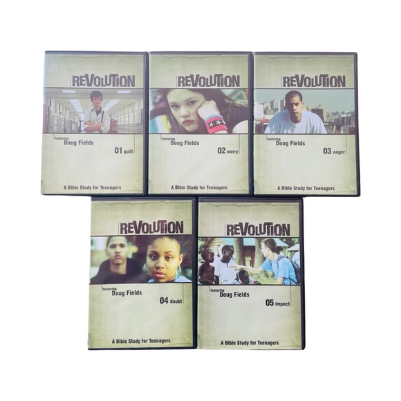 Media | Dvd Set Of 5 Revolution Series By Bluefish Bible Study For ...